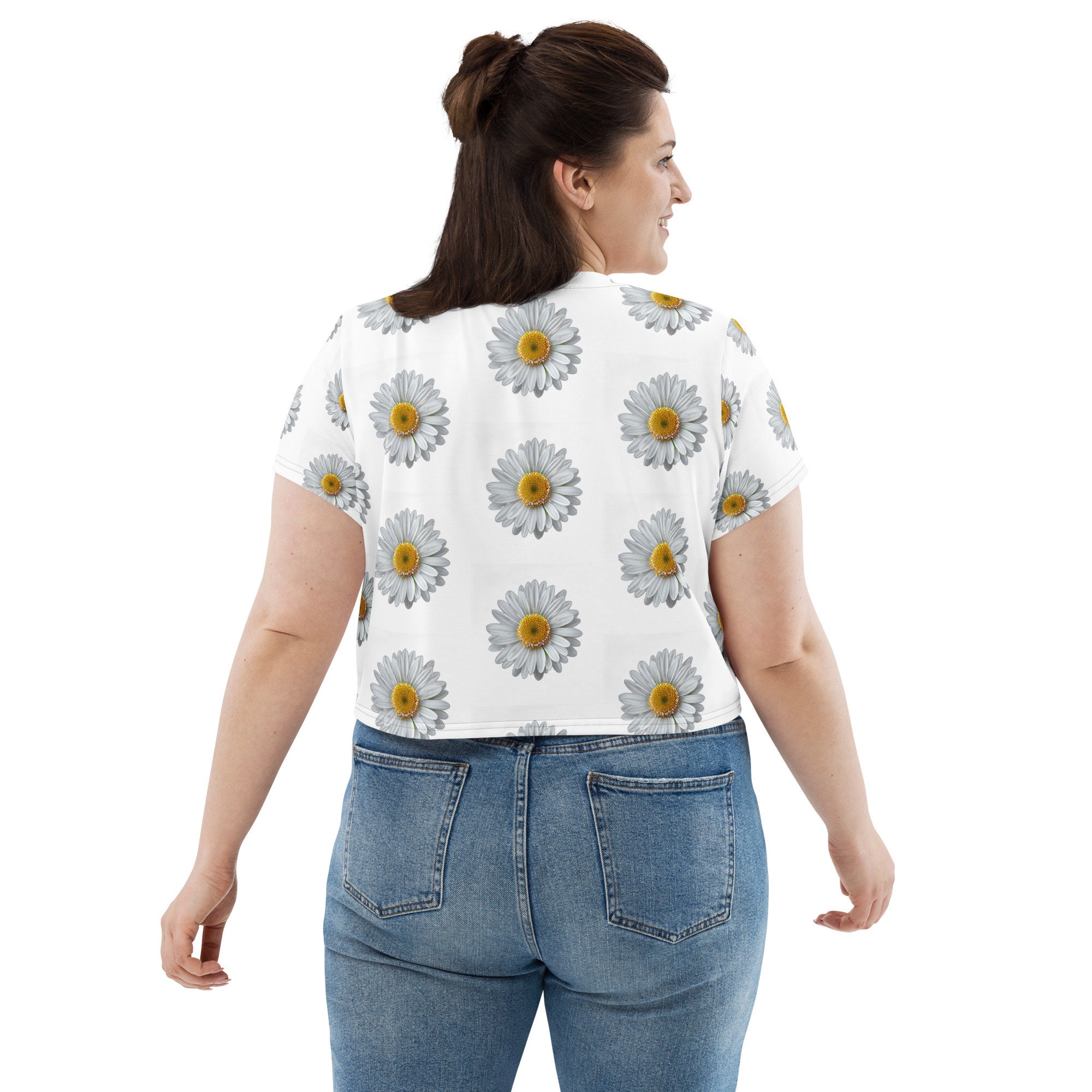 Sun-kissed Daisy Dreams Crop Top for Women – Gadgetalicious