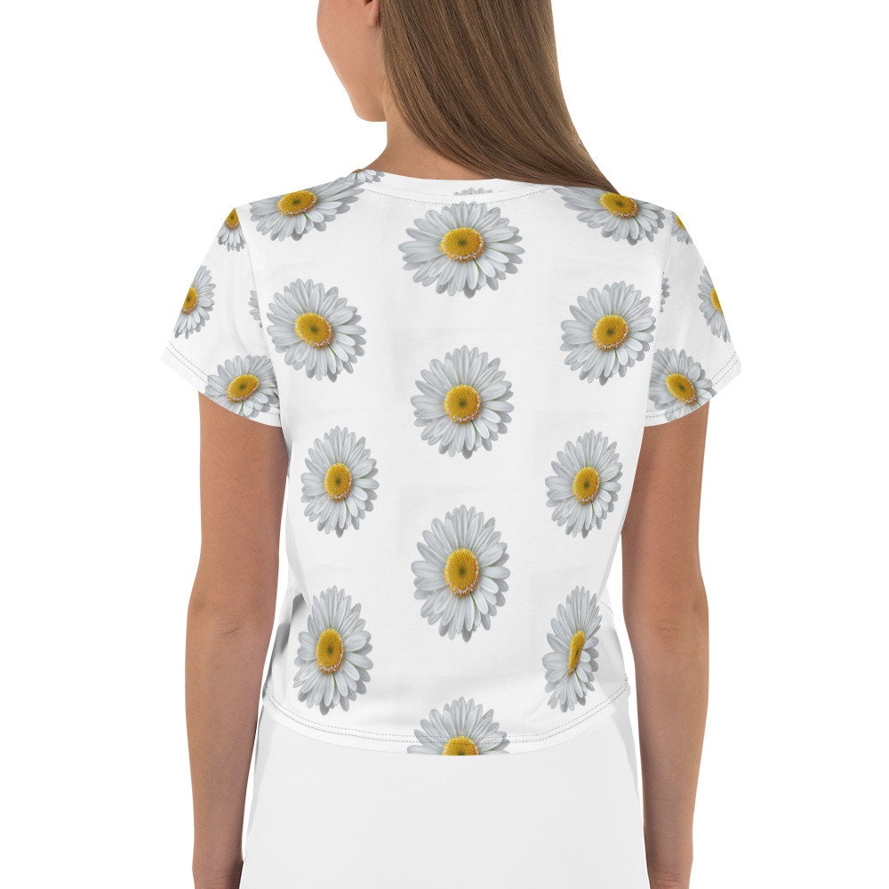 Sun-kissed Daisy Dreams Crop Top for Women – Gadgetalicious