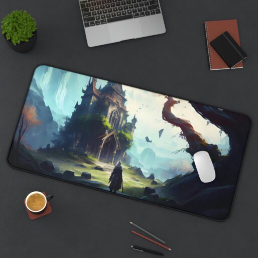 Epic RPG Fantasy Landscape Desk Mat – Protect Your Desk with Our Large ...