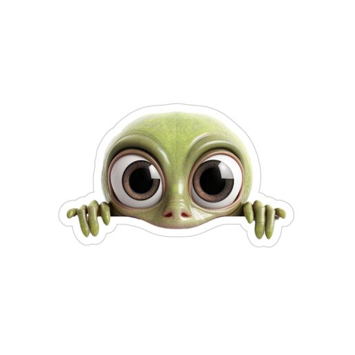 Funny Peeking Alien Car Window Sticker – Gadgetalicious